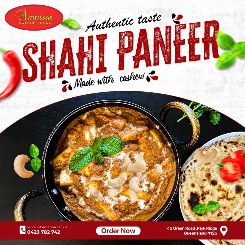 Buy Shahi Paneer Brisbane Logan – Amritsar Sweets & Chaat